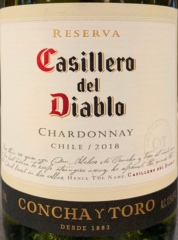 Concha y Toro "CdD Chardonnay" Casillero del Diablo Chardonnay 2021 (7 ...