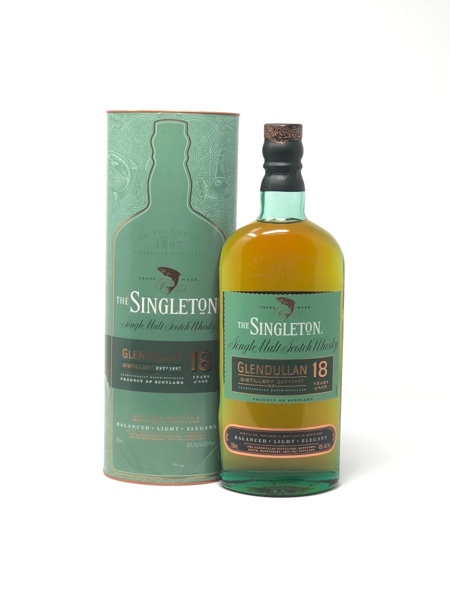 Singleton of Glendullan 18 Year Old Single Malt Scotch Whiskey, Speysi ...