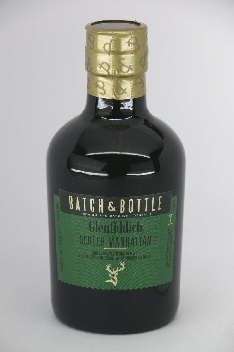 Batch & Bottle Glenfiddich Scotch Manhattan Cocktail 375mL – PJ Wine, Inc.