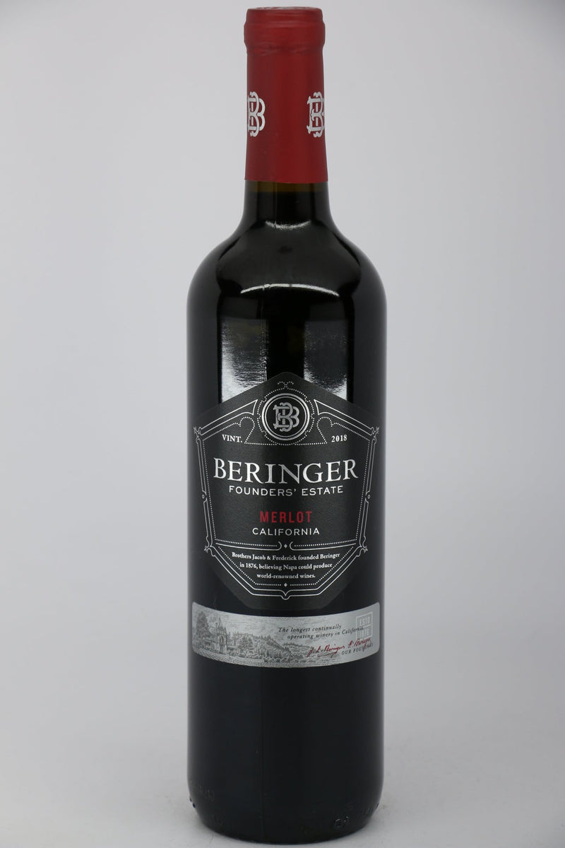 Beringer Founders Estate California Merlot 2020 – PJ Wine, Inc.