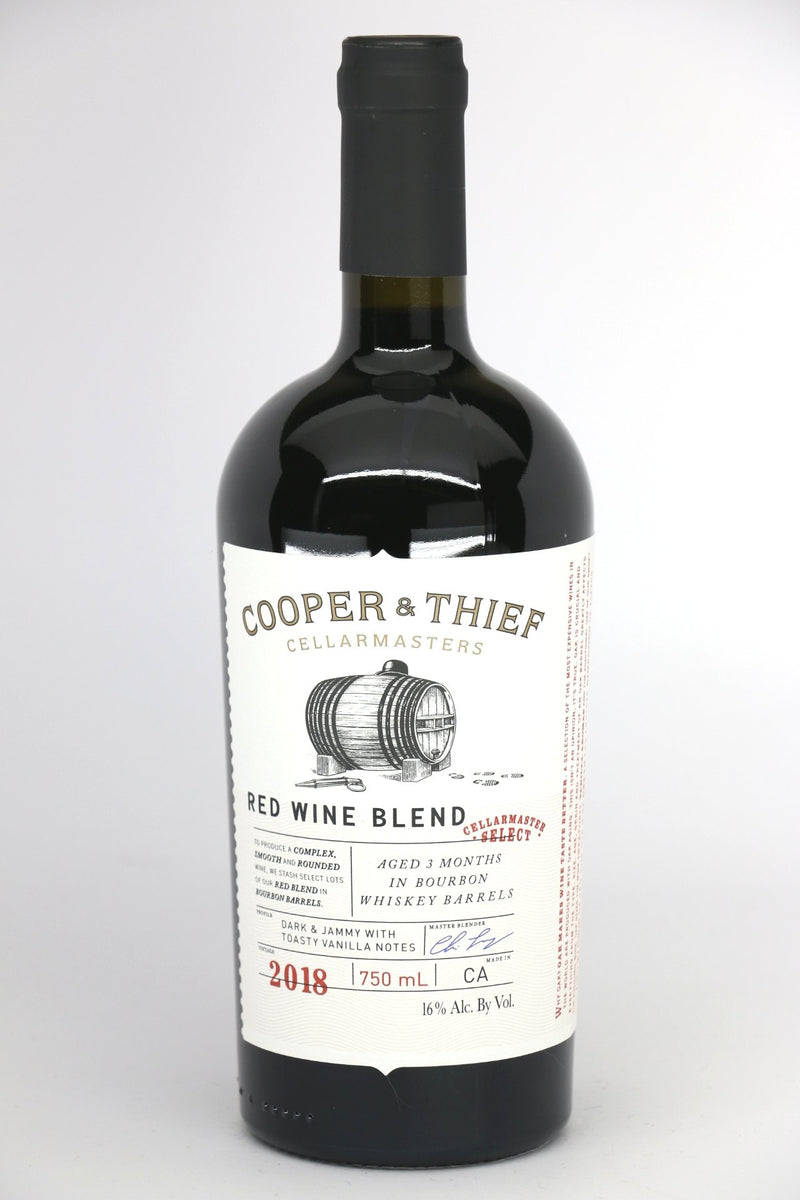 Cooper & Thief Bourbon Barrel Aged Red Blend 750mL – PJ Wine, Inc.